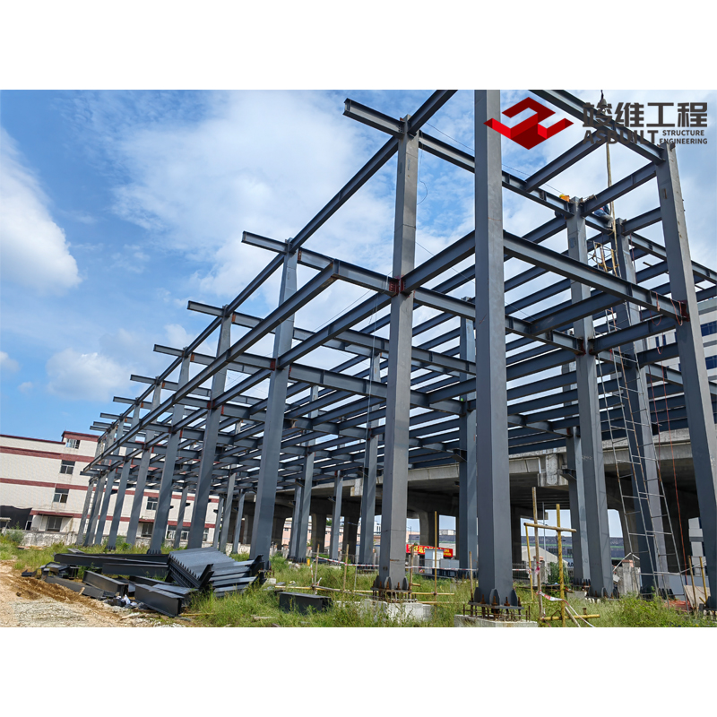 Industrial Office Factory, Prefabricated Pre-engineered Steel Structure ...