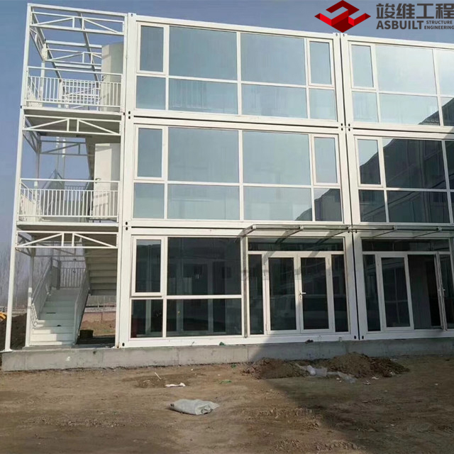 Modular Container Building - Buy Steel Prefabricated Building on ...