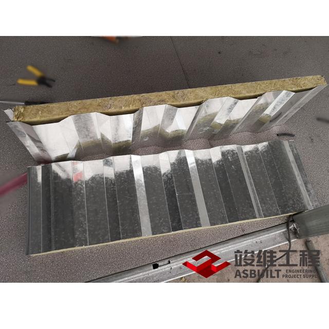 Big Wave RockWool Sandwich Panel - Buy Fire-proof Roof Panel on ASBUILT ...