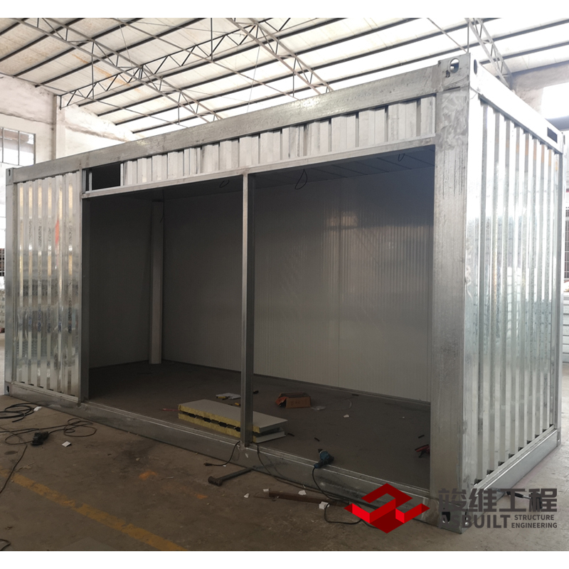 Corrugated Flatpack Container Cabin - Buy Big Wave Container House on ...