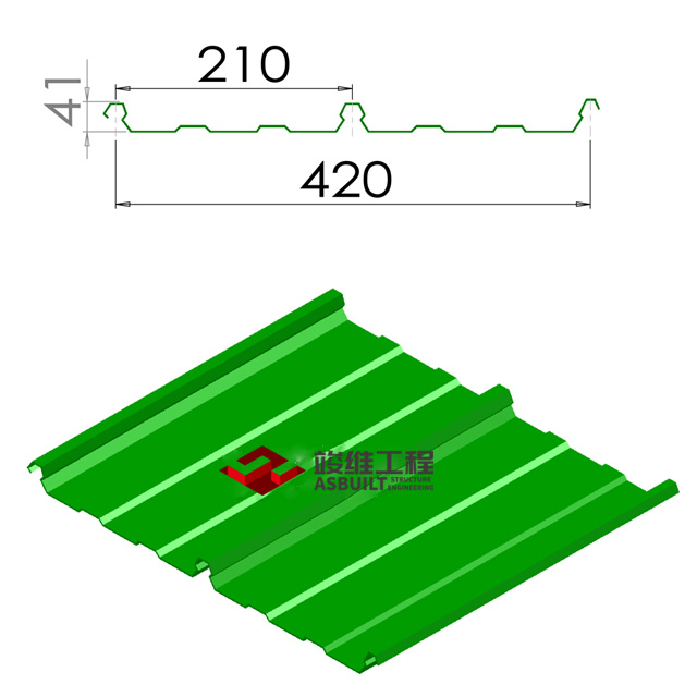 Seamlock Roofing Sheet - Buy Clip-lock Roofing on ASBUILT STRUCTURE ...