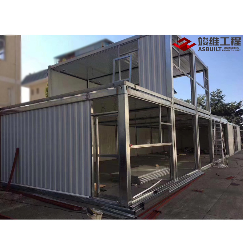 Corrugated Flatpack Container Cabin - Buy Big Wave Container House on ...